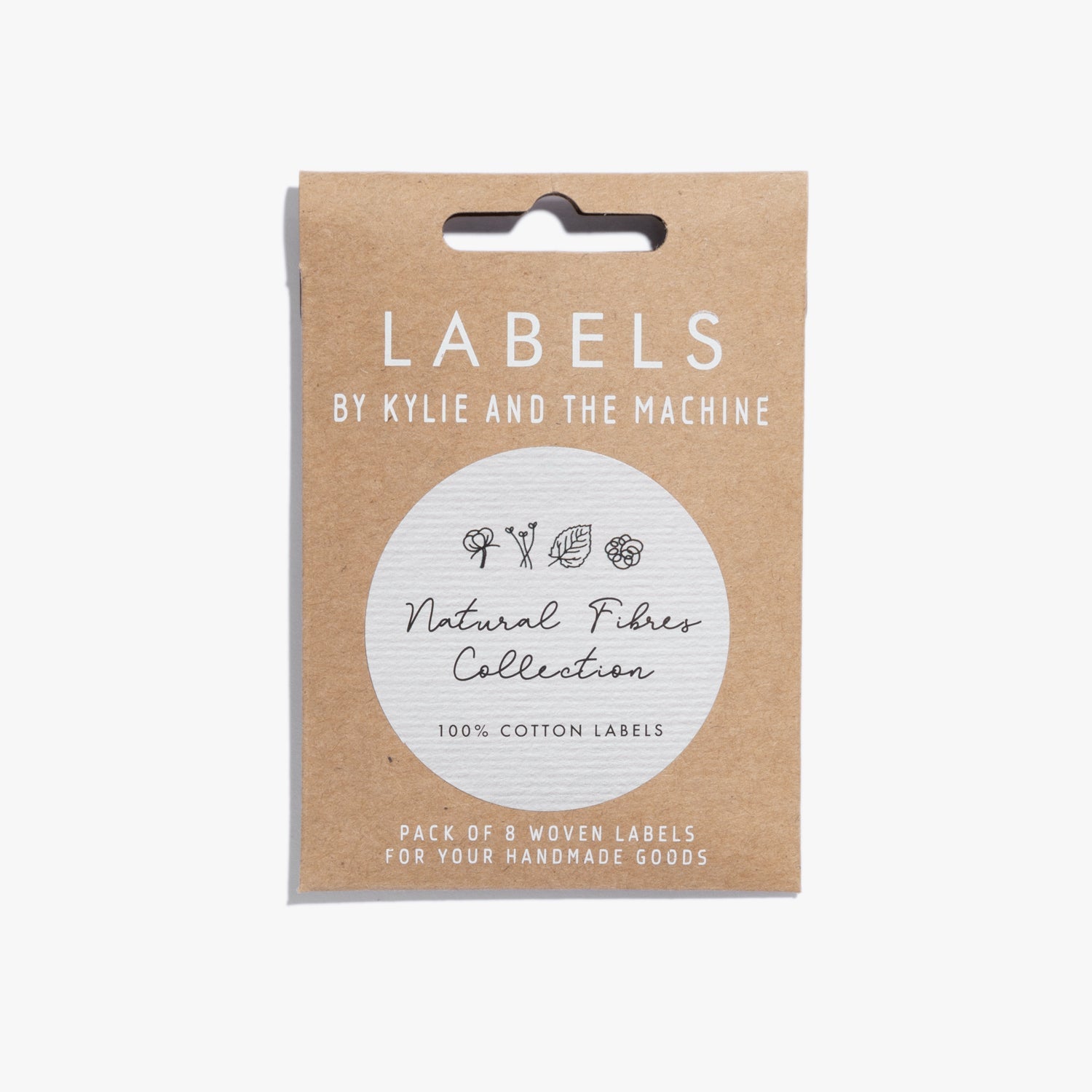 Kylie and the Machine Natural Fibers Woven Labels – retromamafabrics